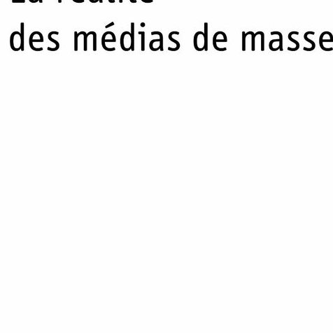 La vérité sur les médias de masse selon Luhmann - AgoraVox le média citoyen