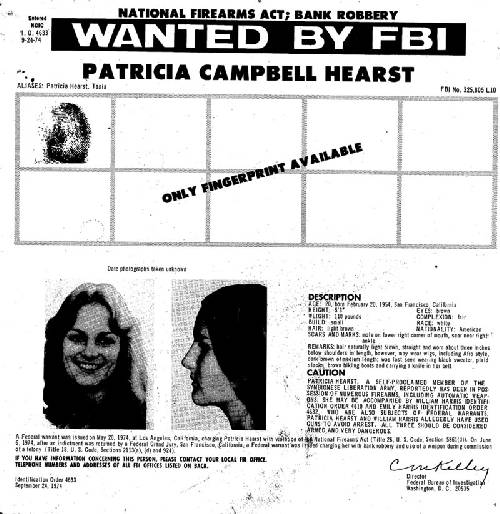 Patty Hearst et l'étrange armée de libération symbionaise - AgoraVox le ...