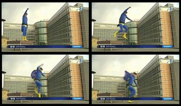 Avec l'invention grotesque de « Captain Europe », la propagande ...